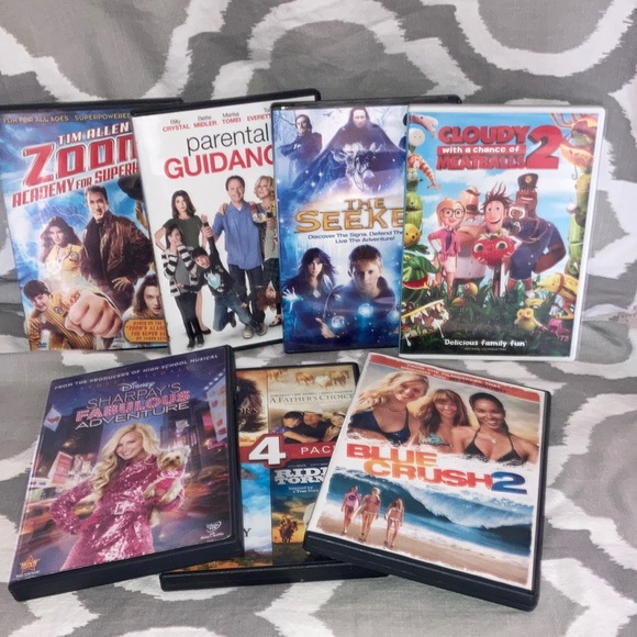 Media | 7 Dvd Movies One Of Them Contains 4 Dvds All Work Hairline Scratch In Some | Poshmark